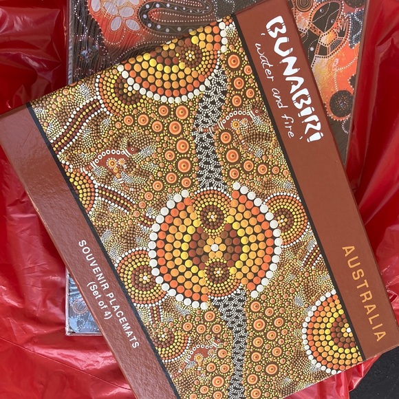 Dining | Bunabiri Water And Fire Placemats 4 | Poshmark